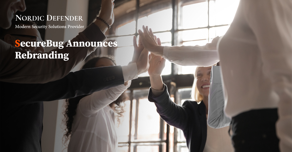 SecureBug Announces Rebranding | Nordic Defender | #1 Nordic Crowd-Powered MSSP
