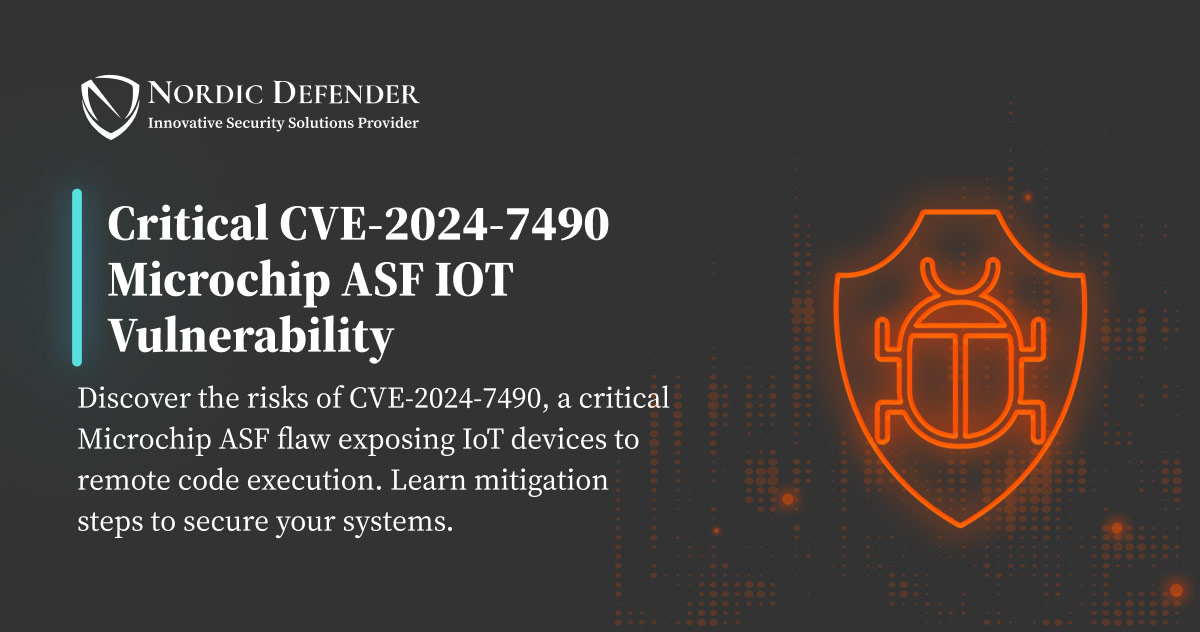 Critical CVE-2024-7490 Microchip ASF IOT Vulnerability