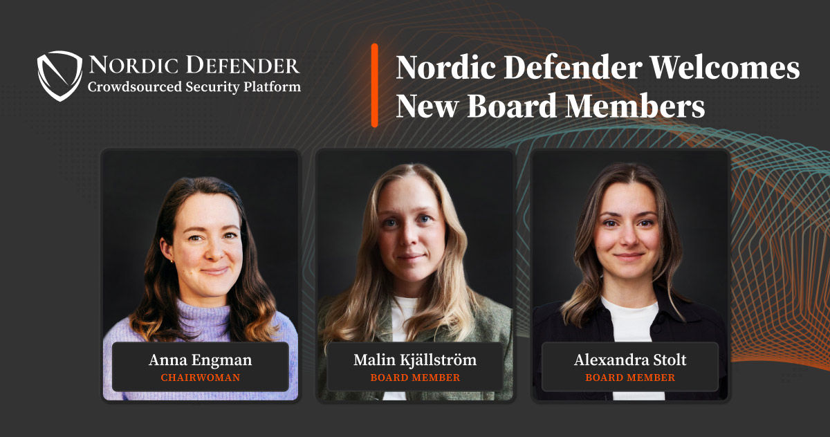 Nordic Defender Welcomes New Board Members to Its Groundbreaking Crowd ... Nordic Defender Welcomes New Board Members to Its Groundbreaking Crowd ...