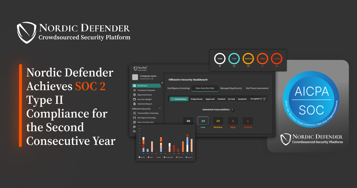 Nordic Defender Achieves SOC 2 Type II Compliance for the Second Consecutive Year | Nordic ...