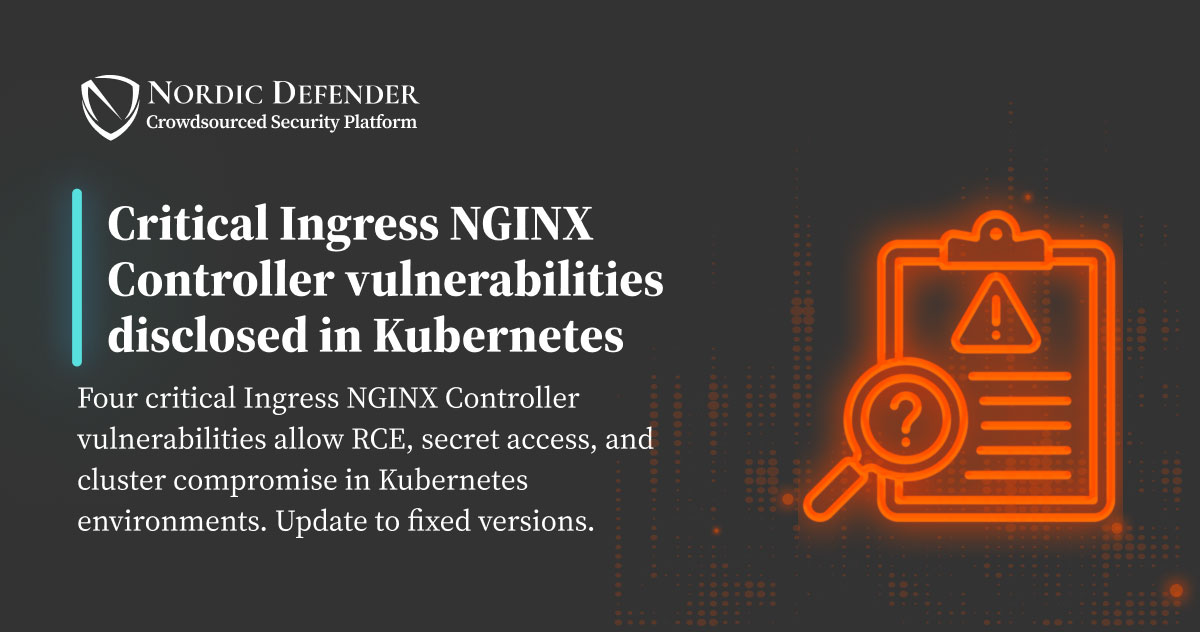 Ingress NGINX Controller vulnerabilities exposed in 2025